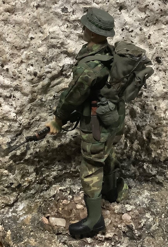 1/6 Vietnam BBi/Dragon US Army Camo LRRP Long Range Recon Penetration ...