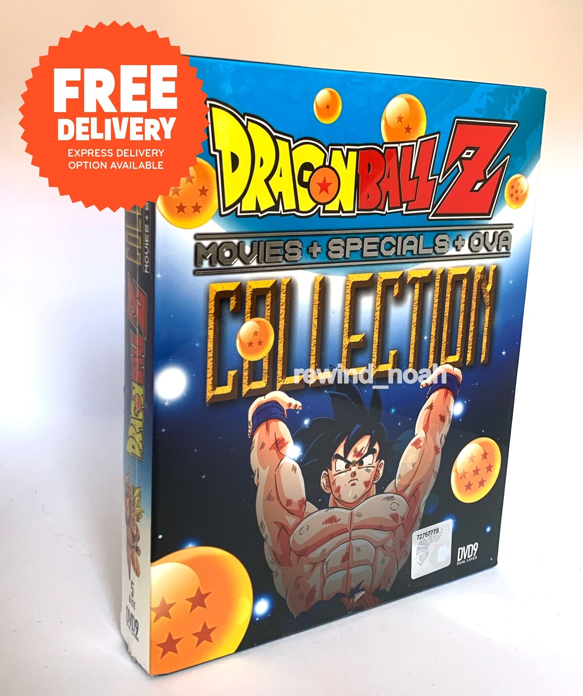 DVD Anime Dragon Ball Z Box Set Collection (16 Movies + 8 TV Specials ...