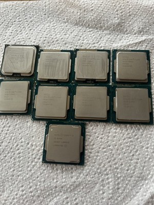 Bulk computer cpu gold Intel Core i3/i5 Bulk Sale i5-4460 / i5-8400 ...