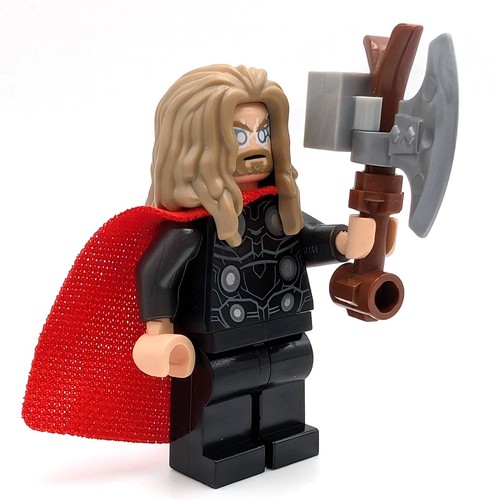 LEGO Marvel Thor Minifigure, Minifig, Avengers, Lego Marvel Super ...