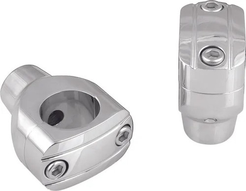 HD Chrome Handlebar Risers 2 Rise for 1 Handlebar Road Glide Ultra 11-19 | eBay