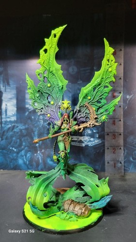for 40k death guard mortarion female pinup painted sexy miniature | eBay