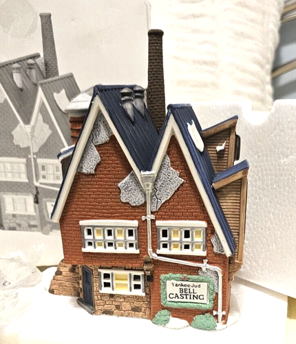 Dept. 56 New England Village Yankee Jud Bell Casting #5643 Box & Light Included - Picture 1 of 6