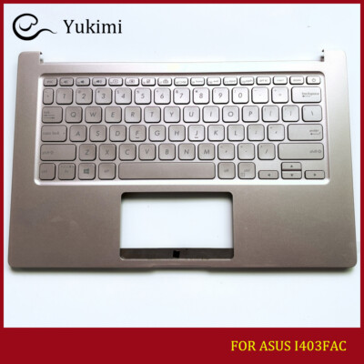 FOR ASUS I403FAC Gold Laptop C Shell Cover Upper Palmrest Backlit ...