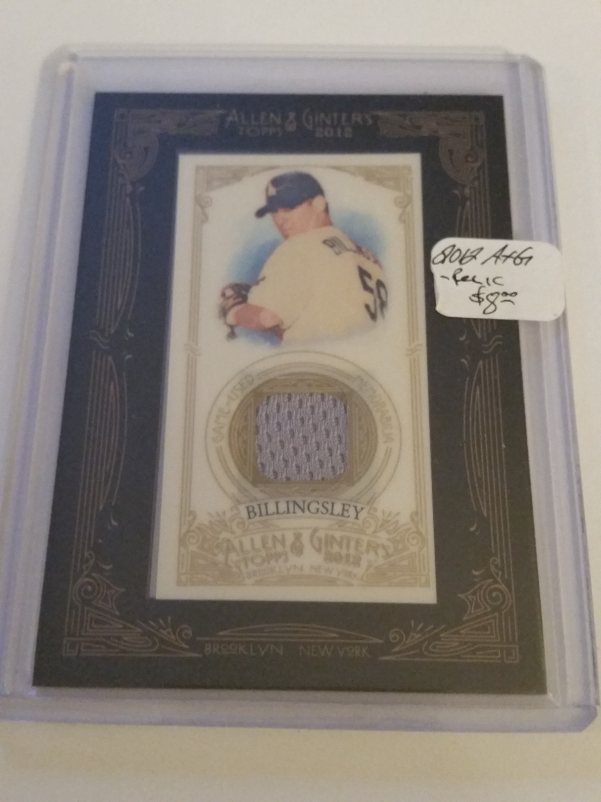 2012 Topps Allen and Ginter Relics #CBI Chad Billingsley : Los Angeles ...