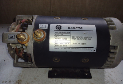 General Electric 24V DC 4.5HP Electric Pump Motor For Genie GS Series ...