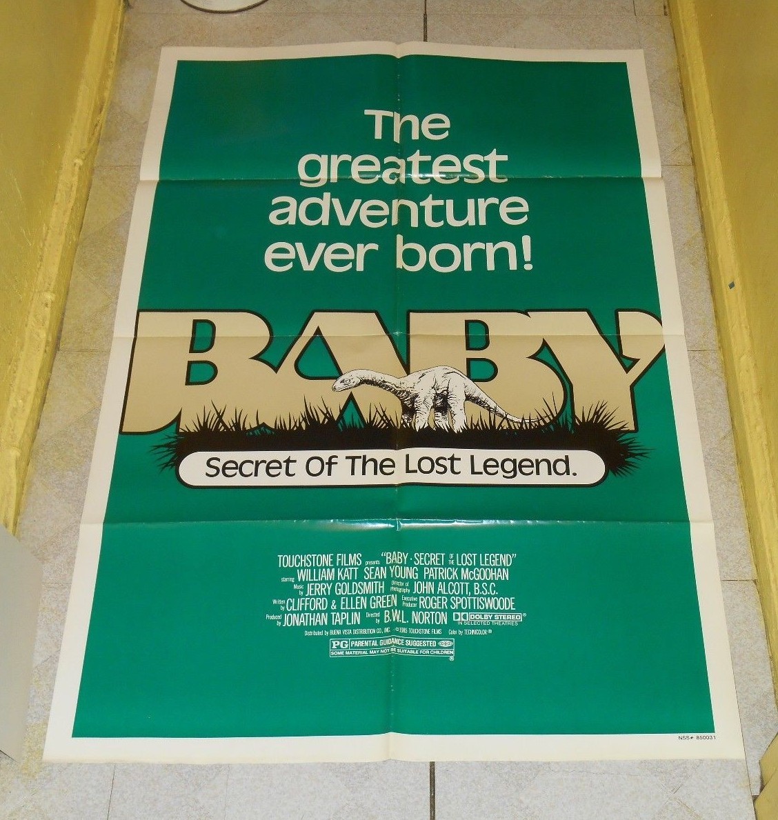 original BABY -- SECRET OF THE LOST LEGEND one-sheet movie poster | eBay