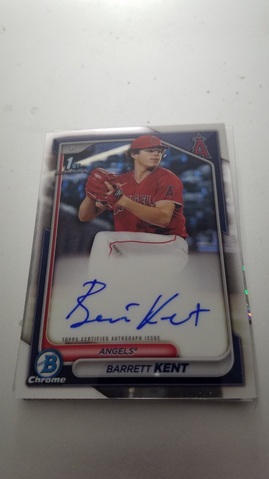 2024 Bowman Chrome Prospect Autograph Barrett Kent | eBay
