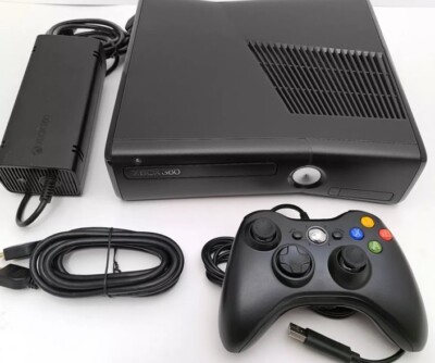Microsoft Xbox 360 Kinect Bundle 250GB Matte Black Console 885370315288 ...