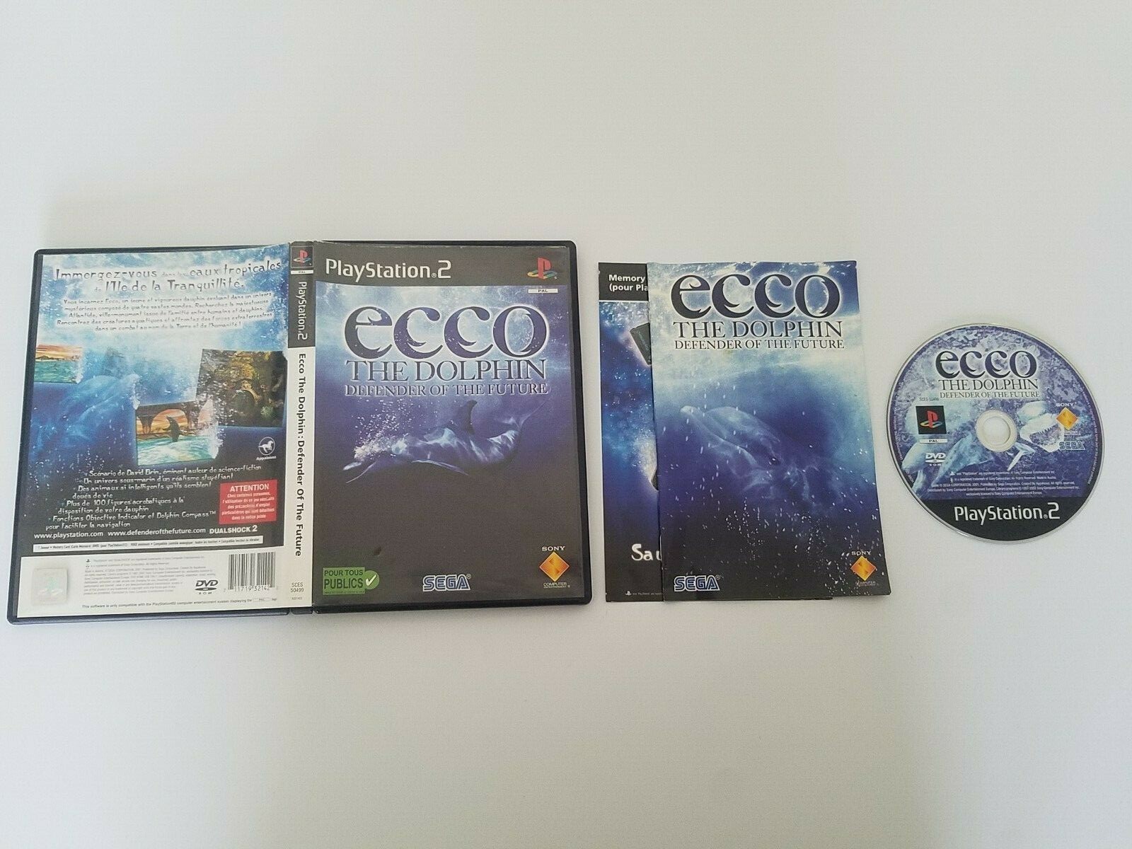 Ecco the Dolphin : Defender of the Future PlayStation 2 PAL - Prix ...