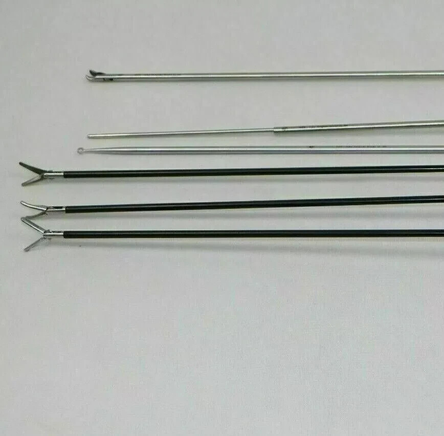 Laparoscopic Suture Training Trainer Grasper Needle Holder Instrument kit 5mm | eBay