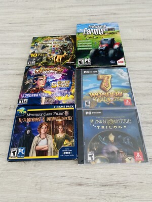 🔥 Pc cd-rom games lot 6 ! | eBay