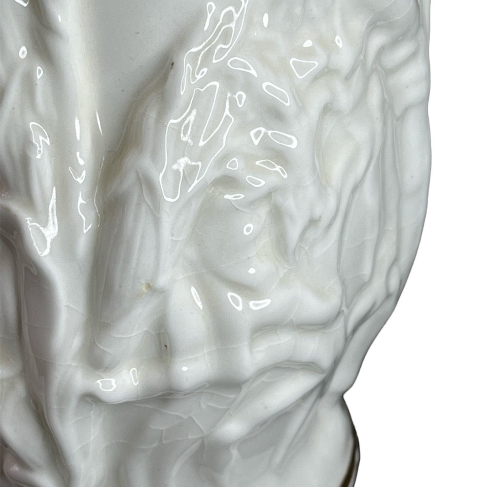 Charles Cartlidge & Co. Joshua Jones Antique White Corn Pitcher Gold ...