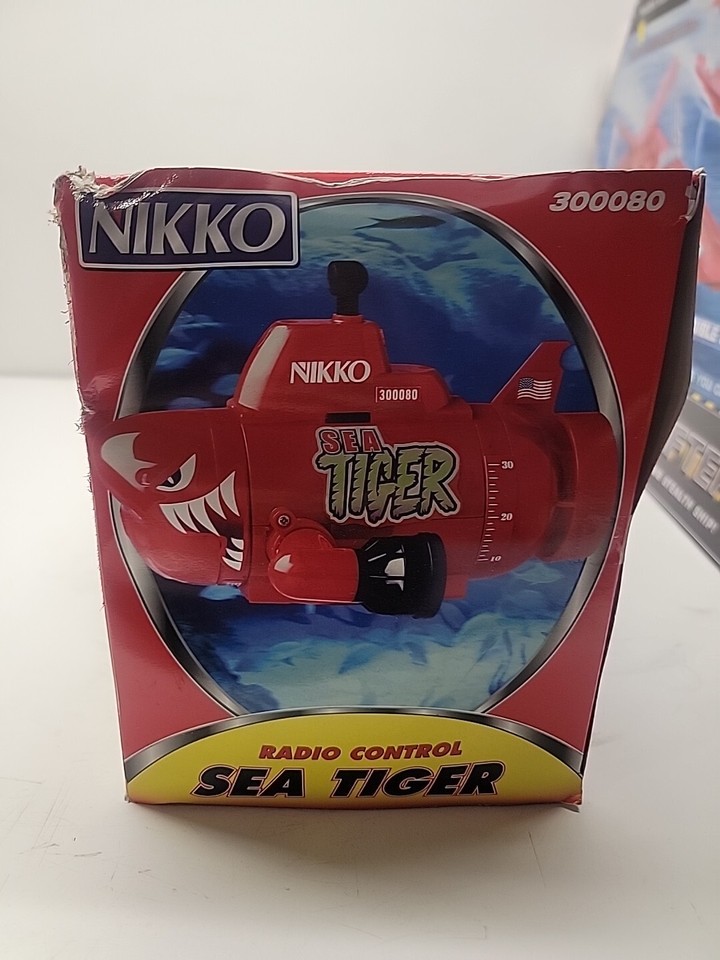NIKKO RADIO CONTROL SEA TIGER RC SUBMARINE SUB NEW IN BOX Yellow Box ...