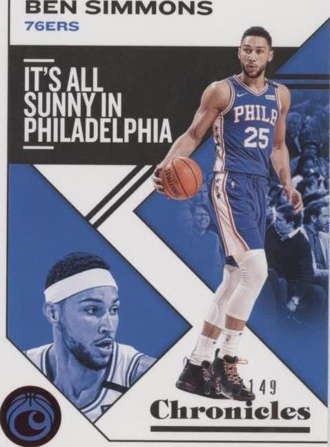 2019-20 Panini Chronicles - Ben Simmons #32 Red /149 for sale online | eBay