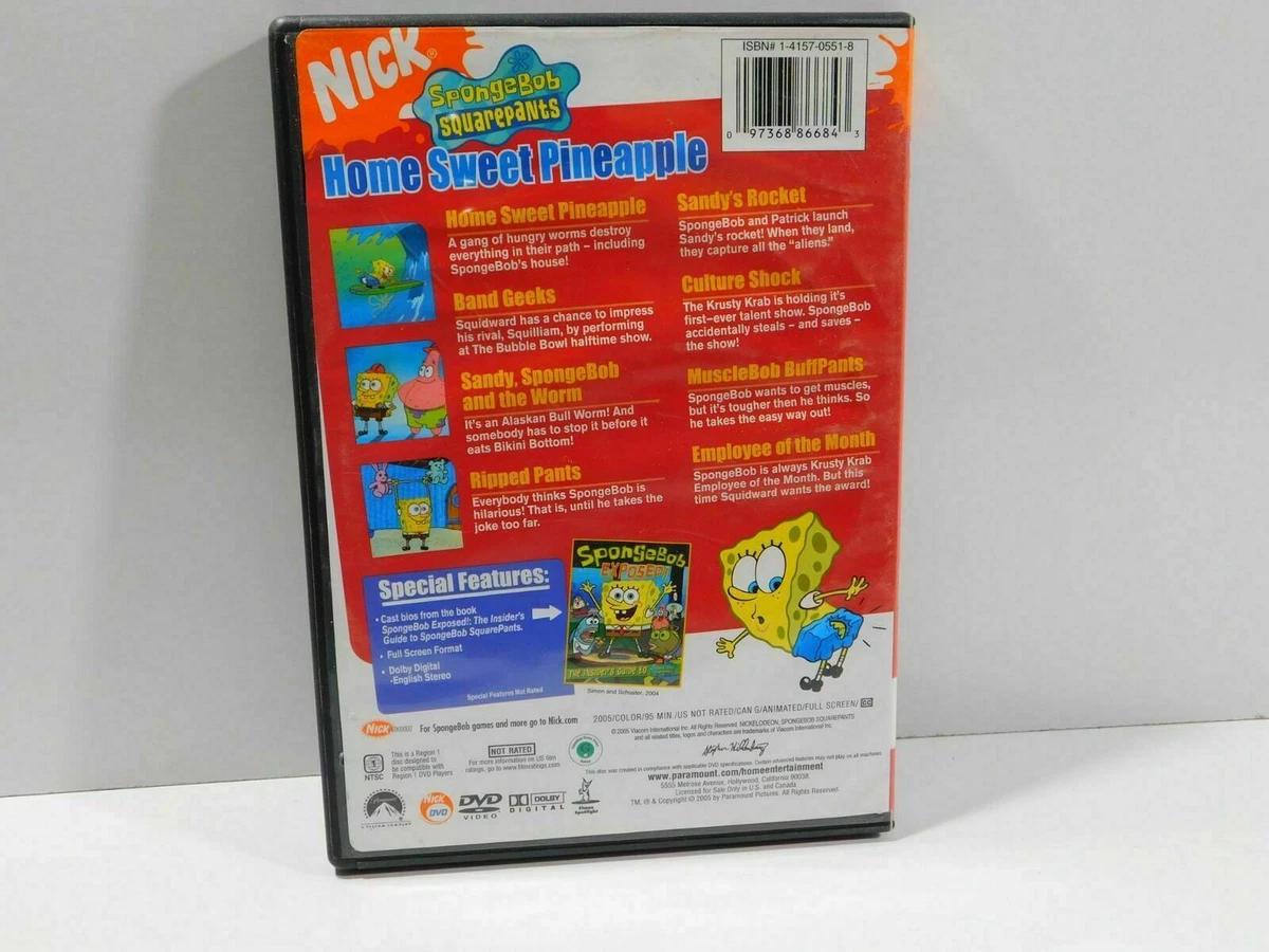 Spongebob Home Sweet Pineapple Dvd