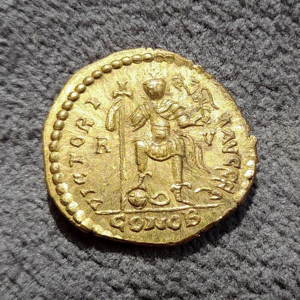 457 461 AD Solidus Majorian Western Roman Empire Ancient Coin RIC X ...