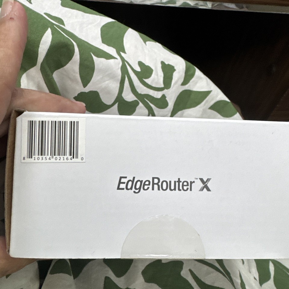 UBIQUITI NETWORKS EdgeRouter X ADVANCED Gigabit ETHERNET ROUTER Model ...