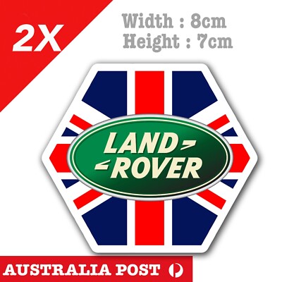 Land Rover British Flag , Land Rover Logo Stickers | eBay Australia