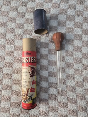 ARTBECK BASTER RETRO ORIGINAL 1946 BOX VINTAGE KITCHEN W/ BASTER GLASS ...