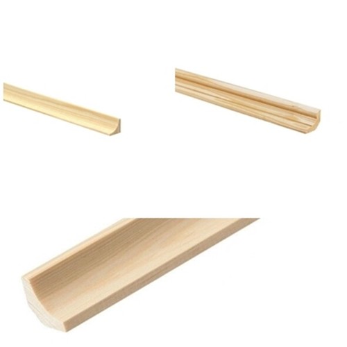 Pine Scotia Trim Wooden Moulding Beading Decorative Timber Edge Strip ...