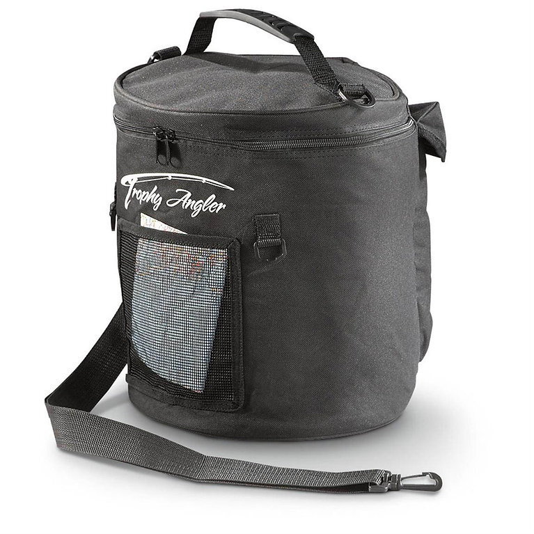 Trophy Angler ASG-RTC-12 12" Round Tip-Up Case Tip-ups Bag Ice Fishing ...