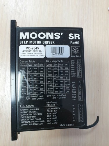 MOONS' SR MD-2545 servo driver | eBay