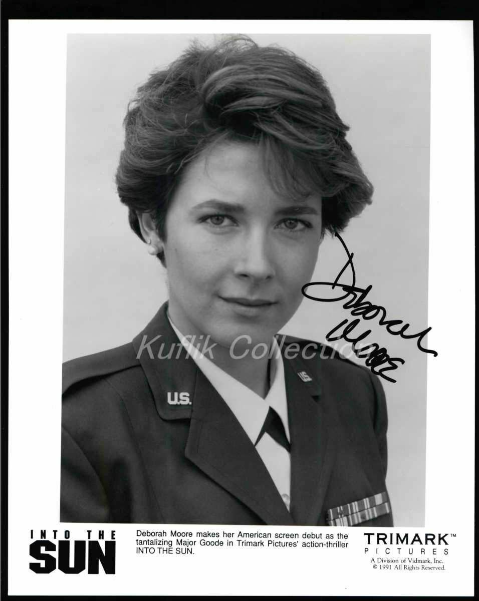 Deborah Moore - Signed Autograph Movie Still - Into the Sun - Die Another Day | eBay