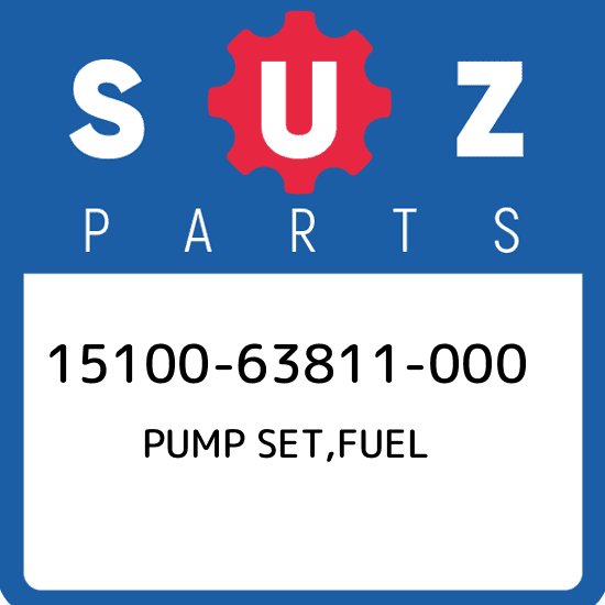 15100-63811-000 Suzuki Pump Set Fuel 1510063811000 Genuine OEM Part for ...
