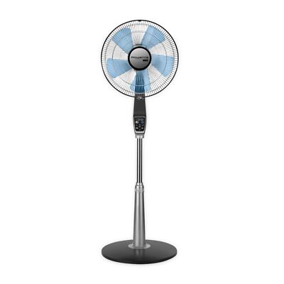 Rowenta, Pedestal Fan, Turbo Silence Standing Floor Fan with Remote, 53 ...