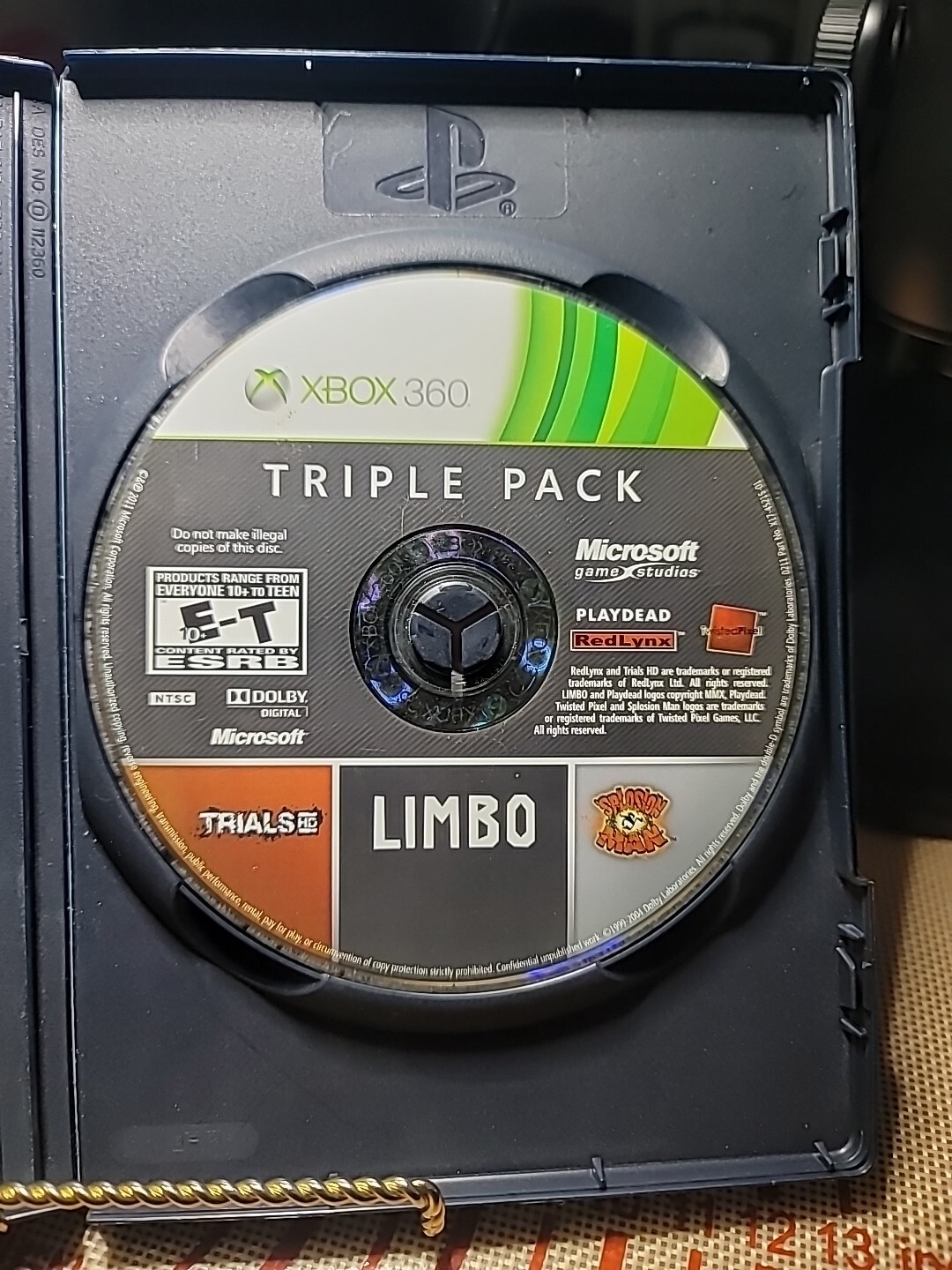 Triple Pack Limbo Trials HD and Splosion Man Microsoft Xbox 360 DISC ...