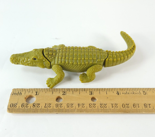 2001 Realistic 5" Green Wind-Up Alligator Crocodile | eBay