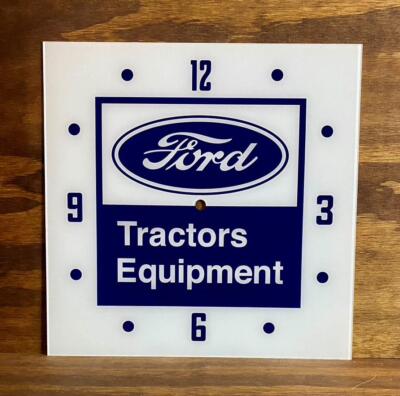 Ford Tractors Square Replacement Clock Face for Pam Clock | eBay