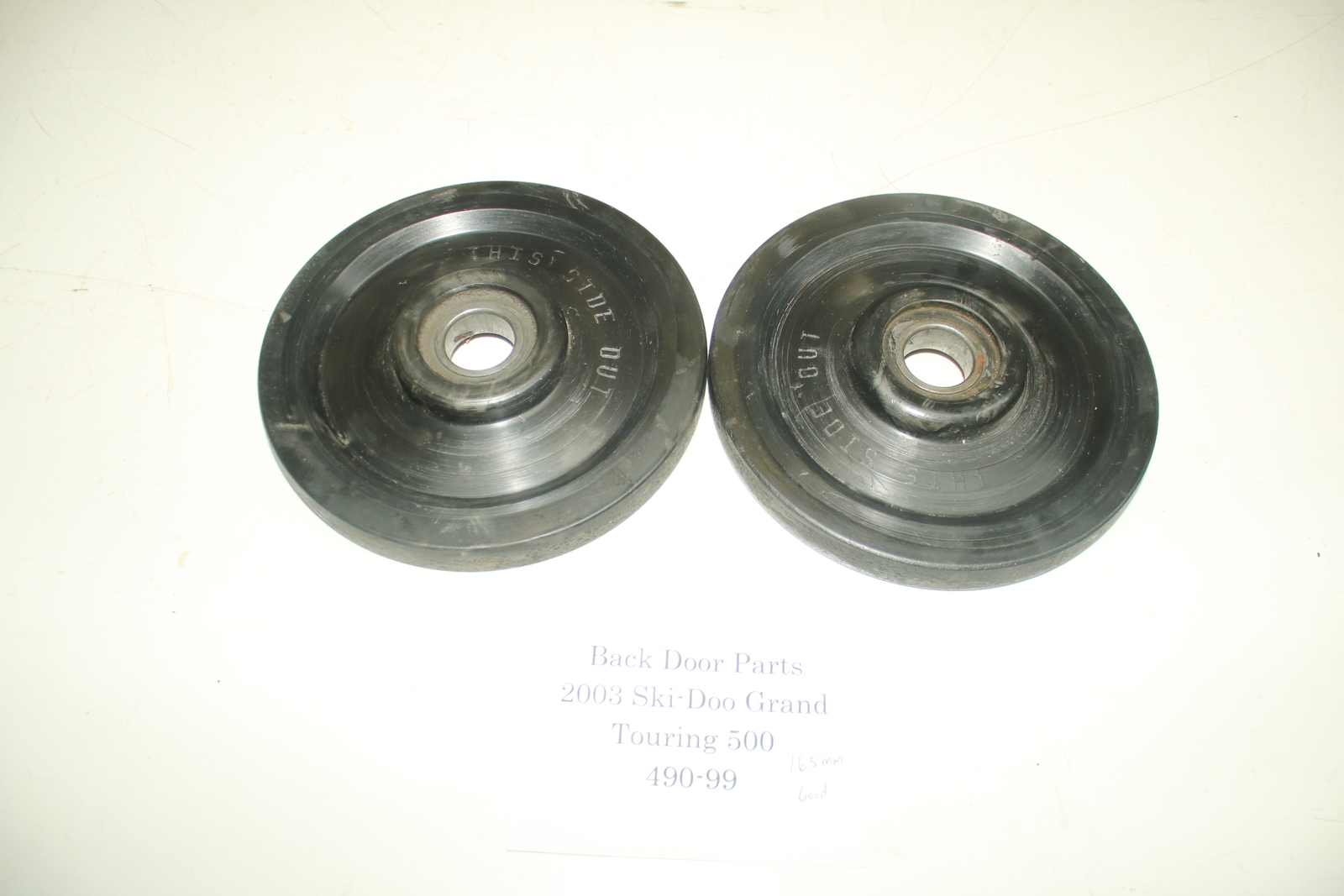 2003 Ski-doo Grand Touring 500 Zx Track Idler Wheels Wheel Upper 165 mm ...