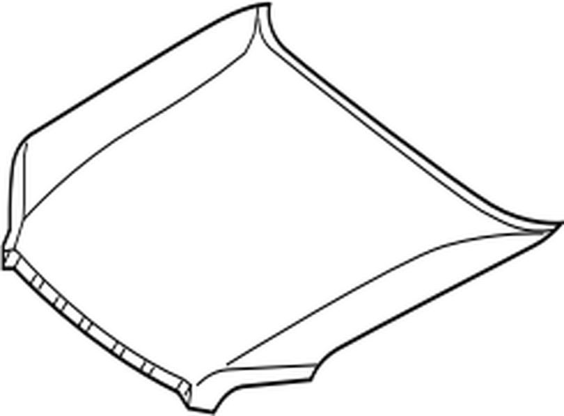 53301-60640 Toyota Hood sub-assy 5330160640, New Genuine OEM Part | eBay