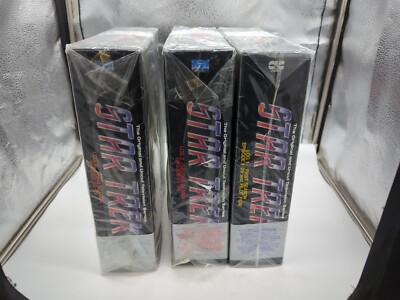 Star Trek The Original Series Complete Laserdisc Boxes Log 1-3 Pilf ...