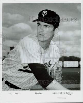 Press Photo Minnesota Twins Baseball Player Bill Zepp - afa46974 | eBay