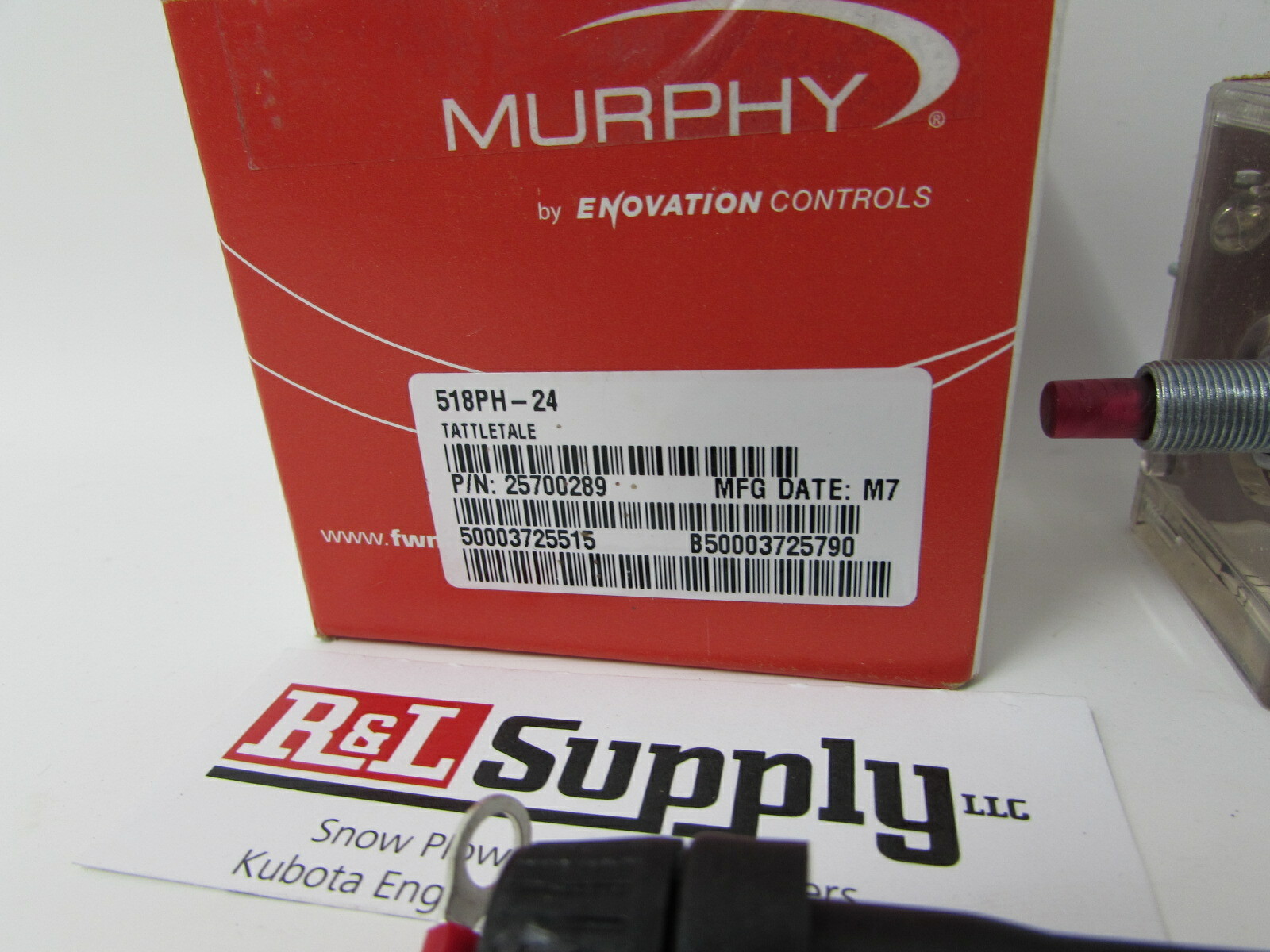 NEW MURPHY 518PH-24 24V TATTLETALE SWITCH 25700289 | eBay