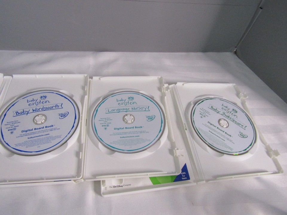 Baby Genius DVD Nursery Rhymes + Lot 17 Baby Einstein DVDs Animals ...