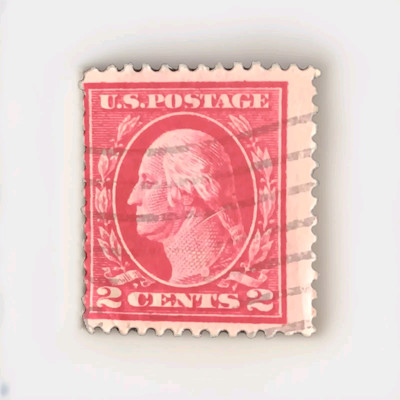Very Rare George Washington Red Two 2 Cent Postage Stamp | eBay