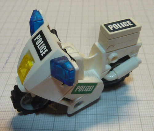 Lego Motorrad Tourenmaschine 52035 weiß Polizei 50849 | eBay.de