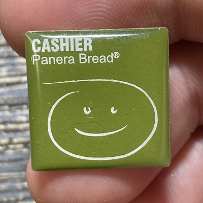 Cashier panera bread Lapel Pin Vest Collectible EUC K504 | eBay