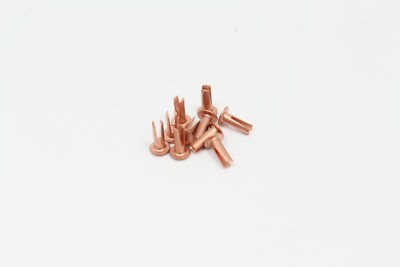 Bifurcated Copper Split Rivet (10 Pack) | eBay UK