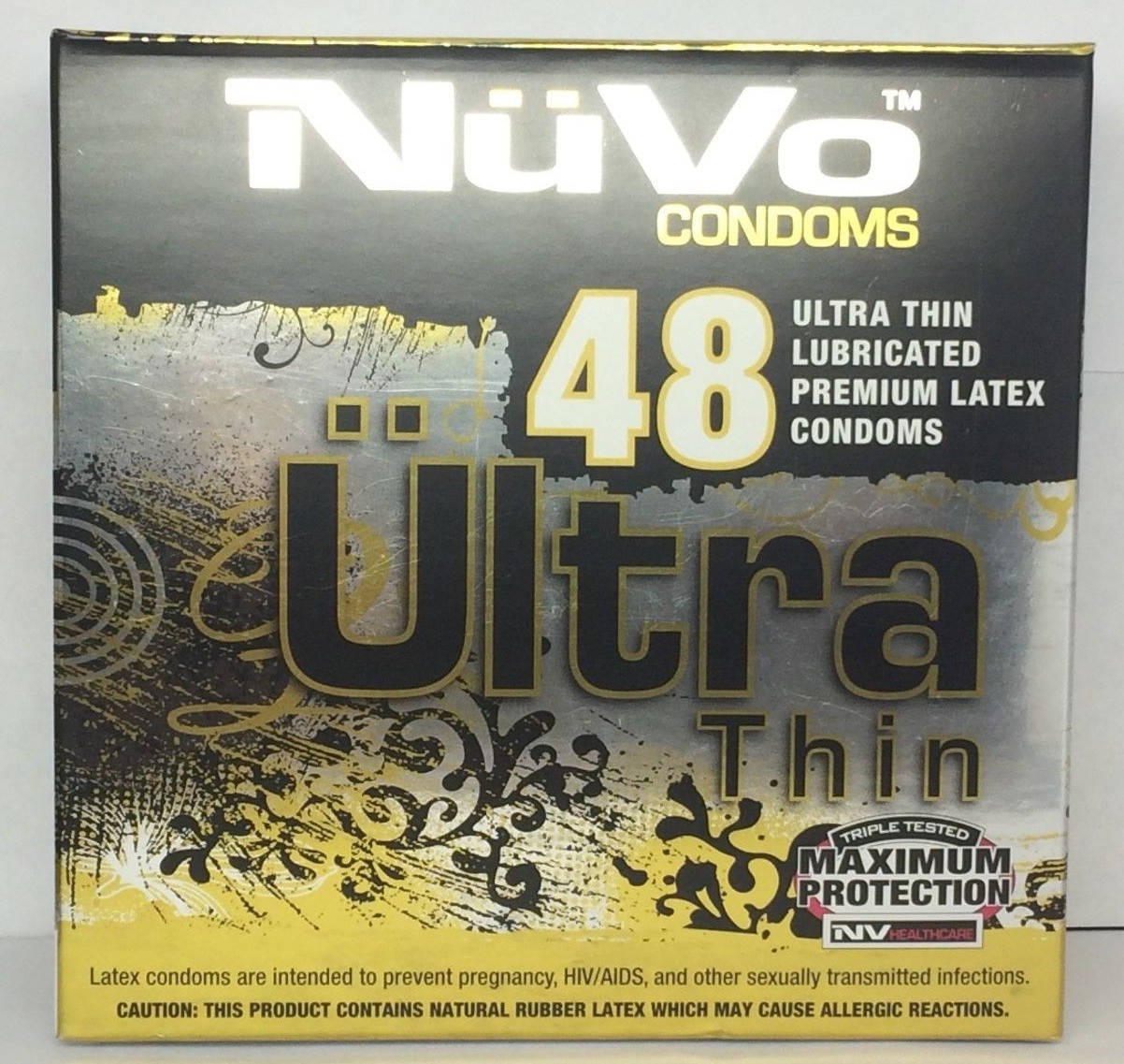 Nuvo 5 Boxes of 48 Ultra Thin Lubricated Condoms Premium Latex Max | eBay