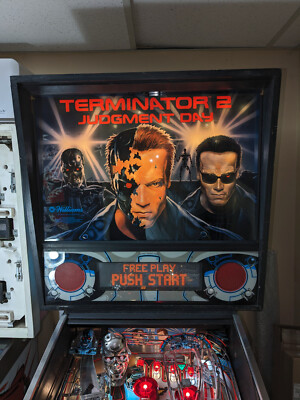 1991 Williams Terminator 2 Pinball Machine | eBay