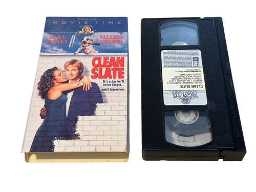 Clean Slate (VHS, 1996, Movie Time) Dana Carrey Valeria Golino | eBay