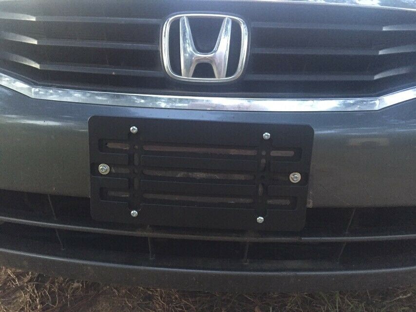 Universal License Plate Tag Holder Mounting Relocator Adapter Bumper ...