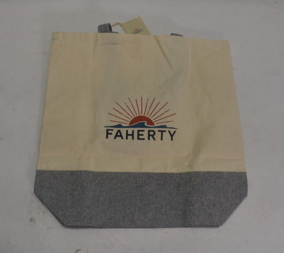 Faherty Location Tote Bag Nantucket Reusable Canvas Tote Beach Shopping ...