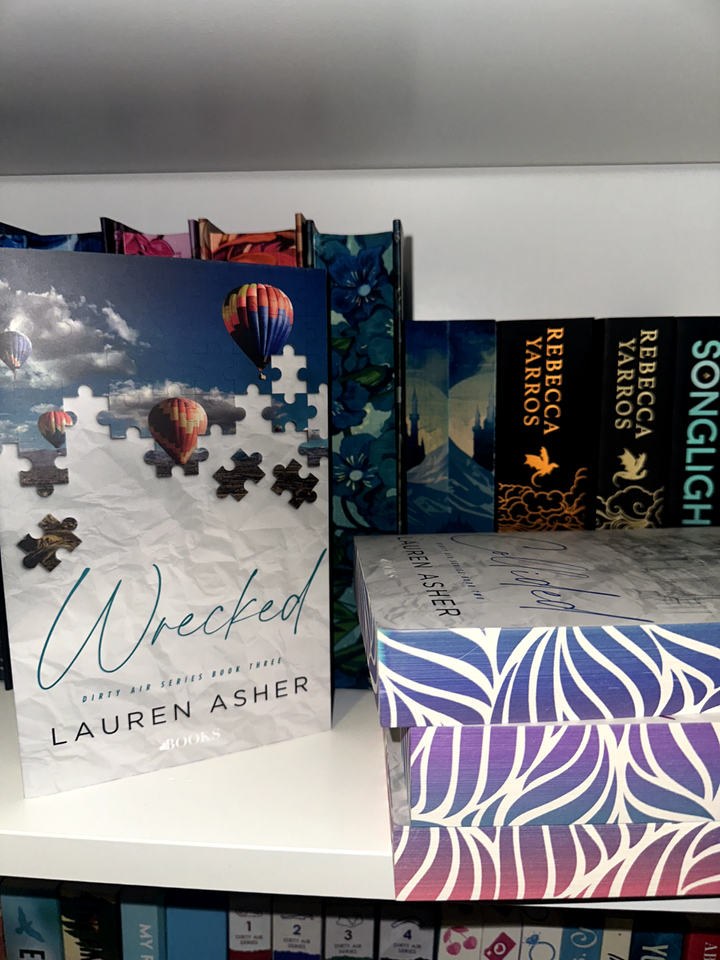 Lauren Asher Dirty Air Series - OOP Sprayed edge special edition | eBay UK