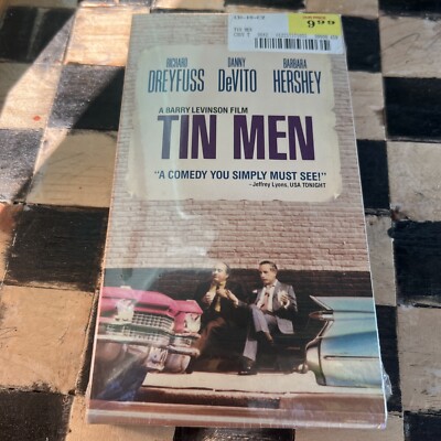 Tin Men New Vhs 1988 Danny DeVito, Richard Dreyfuss, Barbara Hershey ...